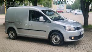 Grey Volkswagen Caddy 2013 in Riga, with an engine capacity of 1.60 L and mileage of 0 thousand km for 3890 €, photo 23 on AUTOMOTO.COM.LV