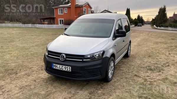 Pelēks Volkswagen Caddy 2018 Rīga, ar dzinēja tilpumu 2.00 L un nobraukumu 0 tūkst. km par 6700 €, foto 1 vietnē AUTOMOTO.COM.LV