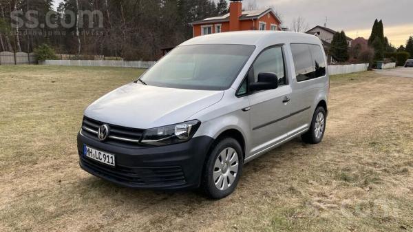 Pelēks Volkswagen Caddy 2018 Rīga, ar dzinēja tilpumu 2.00 L un nobraukumu 0 tūkst. km par 6700 €, foto 3 vietnē AUTOMOTO.COM.LV