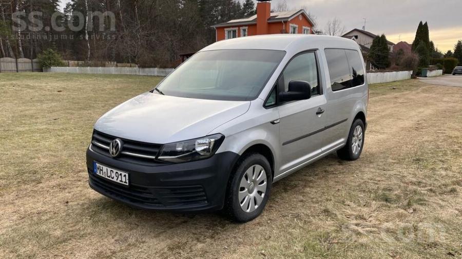 Pelēks Volkswagen Caddy 2018 Rīga, ar dzinēja tilpumu 2.00 L un nobraukumu 0 tūkst. km par 6700 €, foto 4 vietnē AUTOMOTO.COM.LV