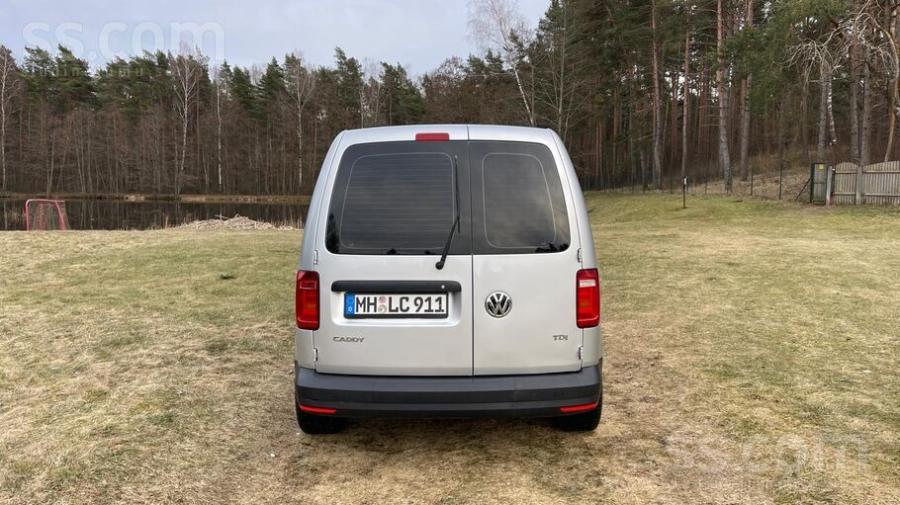 Pelēks Volkswagen Caddy 2018 Rīga, ar dzinēja tilpumu 2.00 L un nobraukumu 0 tūkst. km par 6700 €, foto 6 vietnē AUTOMOTO.COM.LV