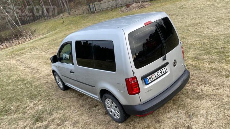 Pelēks Volkswagen Caddy 2018 Rīga, ar dzinēja tilpumu 2.00 L un nobraukumu 0 tūkst. km par 6700 €, foto 14 vietnē AUTOMOTO.COM.LV