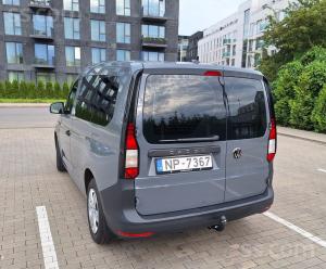 Grey Volkswagen Caddy 2023 in Riga, with an engine capacity of 2.00 L and mileage of 57 thousand km for 24900 €, photo 7 on AUTOMOTO.COM.LV