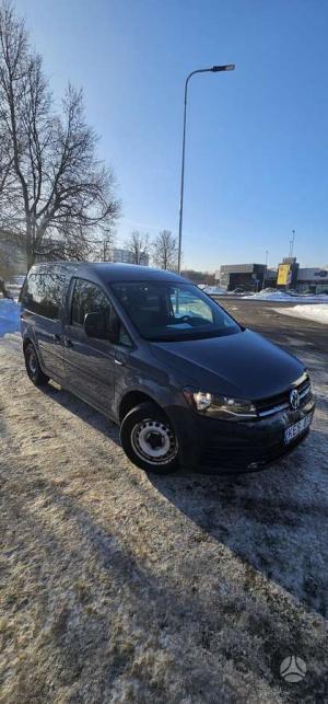 Pelēks Volkswagen Caddy 2018 Viļņa, ar dzinēja tilpumu 2.00 L un nobraukumu 195 tūkst. km par 8500 €, foto 3 vietnē AUTOMOTO.COM.LV