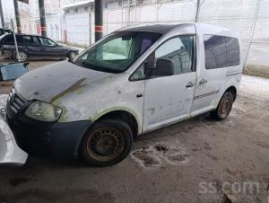 Pelēks Volkswagen Caddy 2004 Rīga, ar dzinēja tilpumu 1.90 L un nobraukumu 400 tūkst. km par 550 €, foto 6 vietnē AUTOMOTO.COM.LV