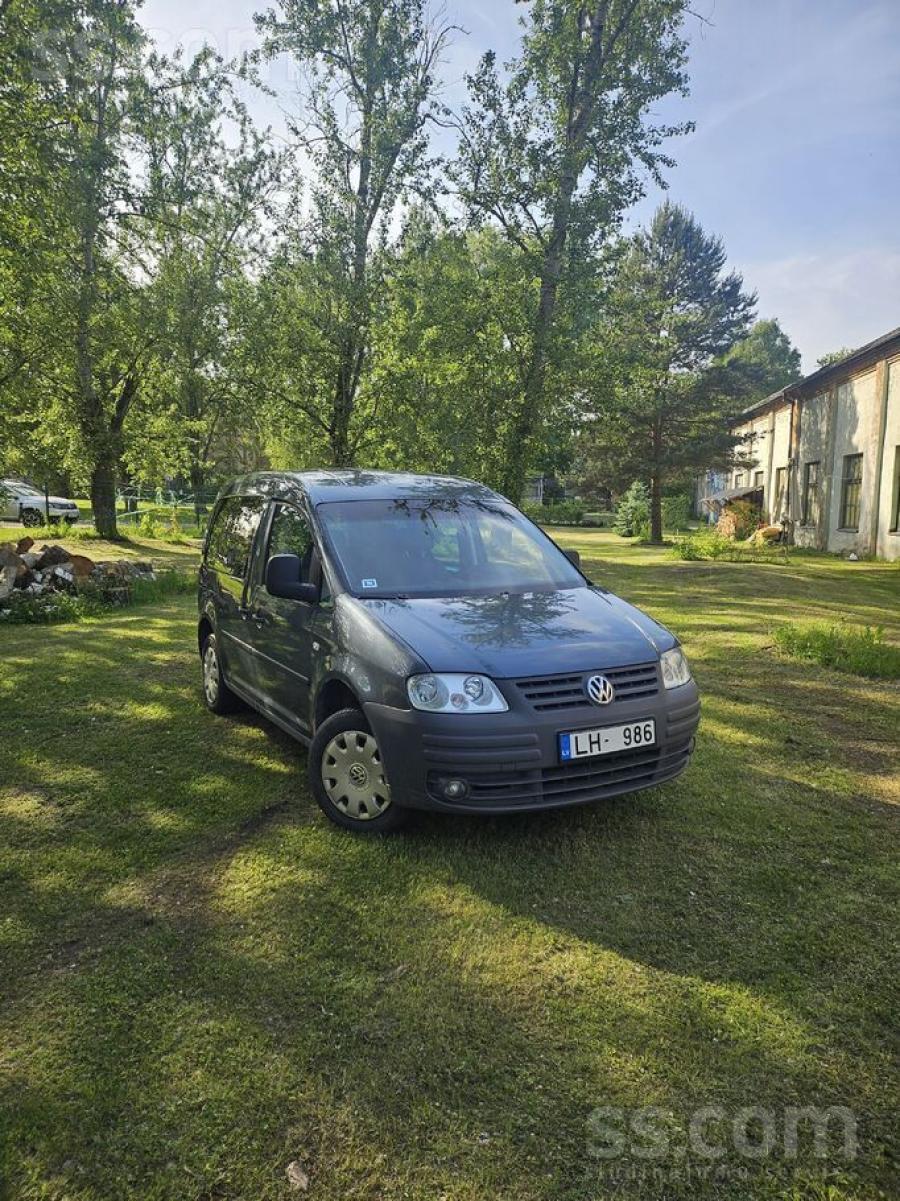 Pelēks Volkswagen Caddy 2005 Rīga, ar dzinēja tilpumu 1.90 L un nobraukumu 0 tūkst. km par 4200 €, foto 1 vietnē AUTOMOTO.COM.LV