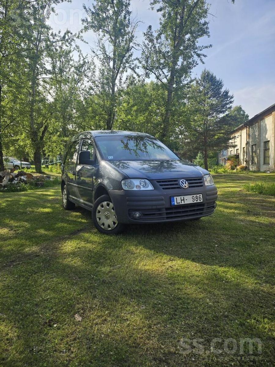 Pelēks Volkswagen Caddy 2005 Rīga, ar dzinēja tilpumu 1.90 L un nobraukumu 0 tūkst. km par 4200 €, foto 2 vietnē AUTOMOTO.COM.LV
