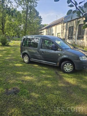 Pelēks Volkswagen Caddy 2005 Rīga, ar dzinēja tilpumu 1.90 L un nobraukumu 0 tūkst. km par 4200 €, foto 3 vietnē AUTOMOTO.COM.LV
