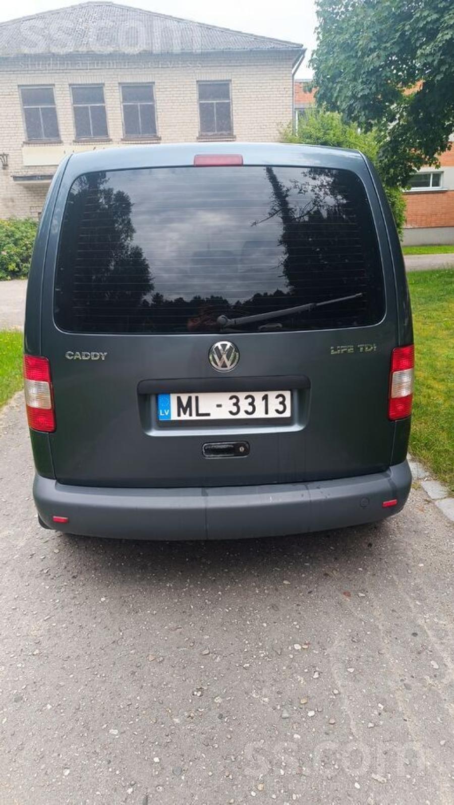Pelēks Volkswagen Caddy 2005 Jelgava, ar dzinēja tilpumu 1.90 L un nobraukumu 295 tūkst. km par 3800 €, foto 3 vietnē AUTOMOTO.COM.LV