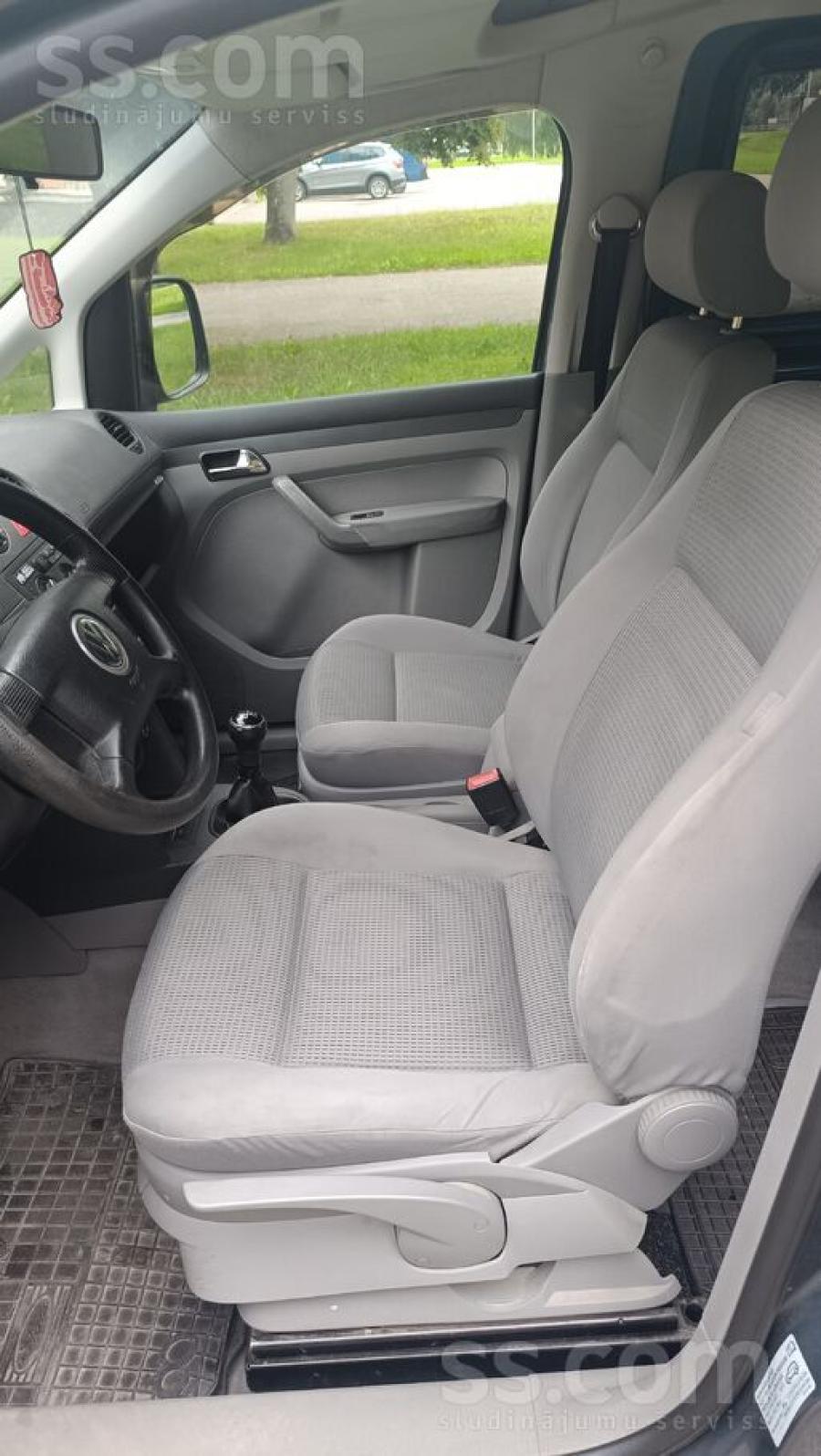 Pelēks Volkswagen Caddy 2005 Jelgava, ar dzinēja tilpumu 1.90 L un nobraukumu 295 tūkst. km par 3800 €, foto 8 vietnē AUTOMOTO.COM.LV