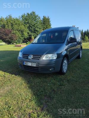 Grey Volkswagen Caddy 2006 in Kuldiga, with an engine capacity of 1.90 L and mileage of 380 thousand km for 2500 €, photo  on AUTOMOTO.COM.LV