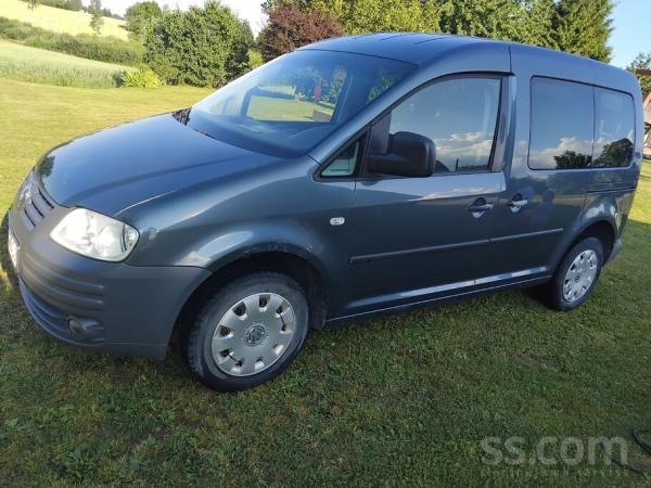 Pelēks Volkswagen Caddy 2006 Kuldīga, ar dzinēja tilpumu 1.90 L un nobraukumu 380 tūkst. km par 2500 €, foto 3 vietnē AUTOMOTO.COM.LV