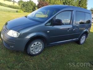 Grey Volkswagen Caddy 2006 in Kuldiga, with an engine capacity of 1.90 L and mileage of 380 thousand km for 2500 €, photo 3 on AUTOMOTO.COM.LV