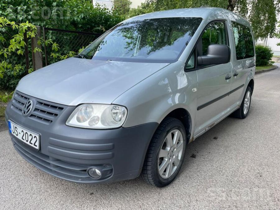 Pelēks Volkswagen Caddy 2007 Talsi, ar dzinēja tilpumu 1.90 L un nobraukumu 426 tūkst. km par 1400 €, foto 6 vietnē AUTOMOTO.COM.LV