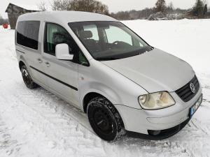Grey Volkswagen Caddy 2007 in Preili, with an engine capacity of 1.90 L and mileage of 457 thousand km for 2500 €, photo 2 on AUTOMOTO.COM.LV