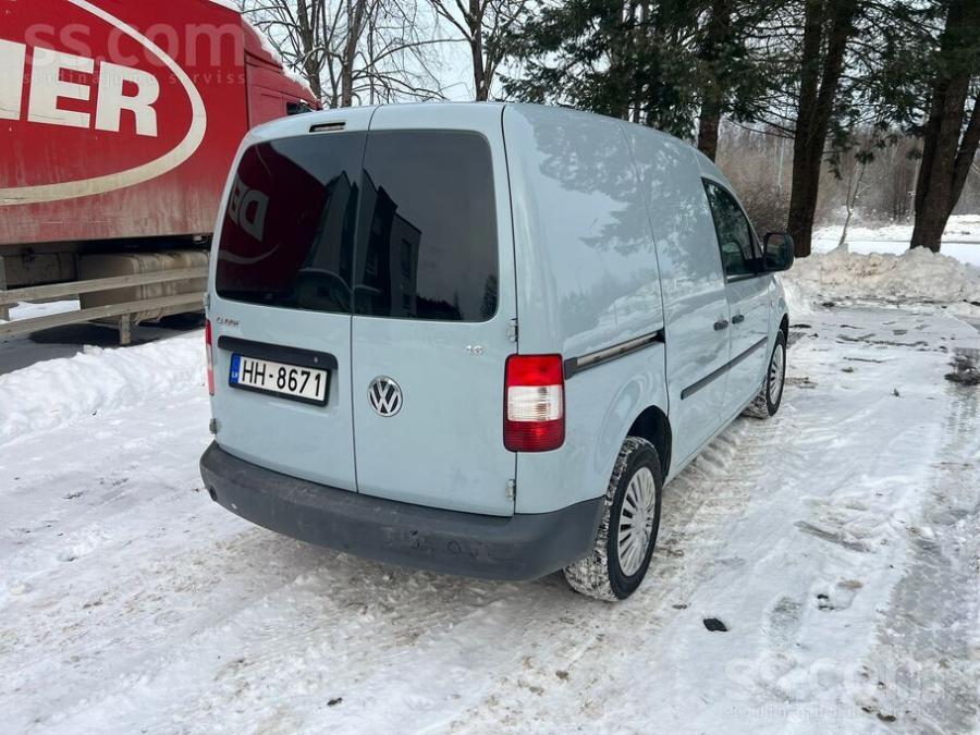 Pelēks Volkswagen Caddy 2009 Kuldīga, ar dzinēja tilpumu 1.60 L un nobraukumu 201 tūkst. km par 4200 €, foto 3 vietnē AUTOMOTO.COM.LV
