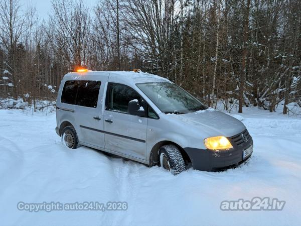 Grey Volkswagen Caddy 2009 in Tallinn, with an engine capacity of 1.90 L and mileage of 362 thousand km for 5400 €, photo 3 on AUTOMOTO.COM.LV