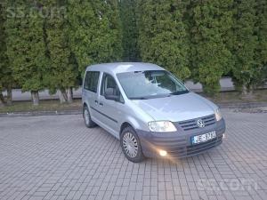 Grey Volkswagen Caddy 2009 in Saldus, with an engine capacity of 1.90 L and mileage of 345 thousand km for 2750 €, photo 3 on AUTOMOTO.COM.LV