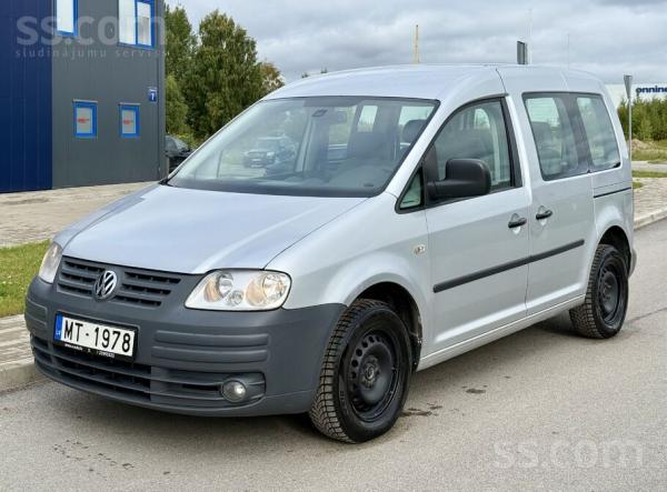 Pelēks Volkswagen Caddy 2009 Rīga, ar dzinēja tilpumu 1.90 L un nobraukumu 450 tūkst. km par 1790 €, foto 1 vietnē AUTOMOTO.COM.LV