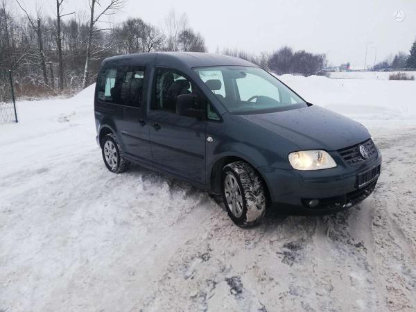 Pelēks Volkswagen Caddy 2010 Utena, ar dzinēja tilpumu 1.90 L un nobraukumu 267 tūkst. km par 5150 €, foto 1 vietnē AUTOMOTO.COM.LV