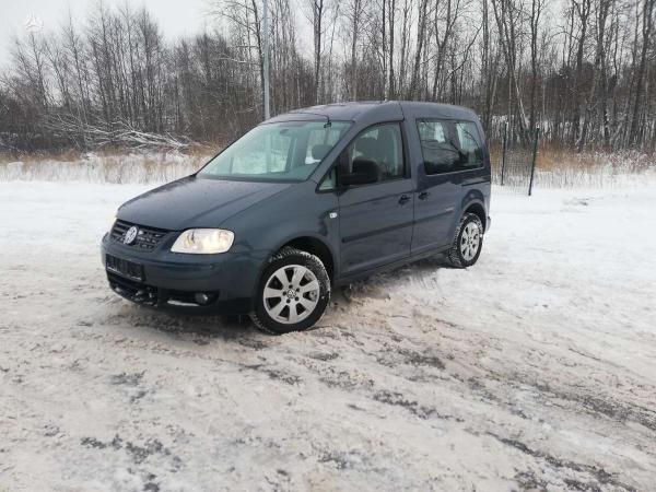 Pelēks Volkswagen Caddy 2010 Utena, ar dzinēja tilpumu 1.90 L un nobraukumu 267 tūkst. km par 5150 €, foto 3 vietnē AUTOMOTO.COM.LV