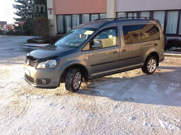 Pelēks Volkswagen Caddy 2011 Talsi, ar dzinēja tilpumu 2.00 L un nobraukumu 212 tūkst. km par 8900 €, foto 3 vietnē AUTOMOTO.COM.LV