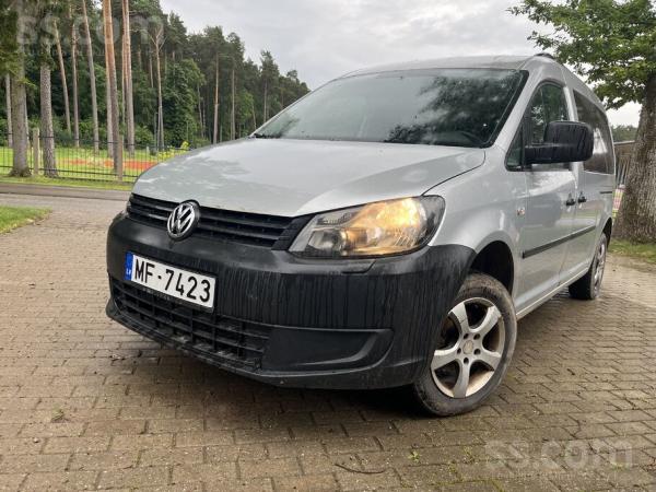 Pelēks Volkswagen Caddy 2011 Valmiera, ar dzinēja tilpumu 1.60 L un nobraukumu 319 tūkst. km par 4550 €, foto 1 vietnē AUTOMOTO.COM.LV
