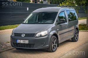 Grey Volkswagen Caddy 2011 in Riga, with an engine capacity of 1.60 L and mileage of 275 thousand km for 3990 €, photo  on AUTOMOTO.COM.LV