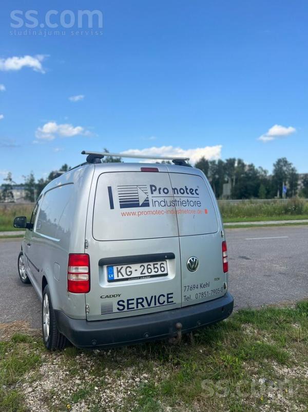 Grey Volkswagen Caddy 2012 in Riga, with an engine capacity of 1.60 L and mileage of 468 thousand km for 2500 €, photo 5 on AUTOMOTO.COM.LV