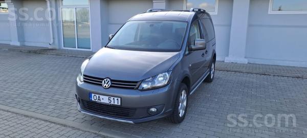 Pelēks Volkswagen Caddy 2013 Liepāja, ar dzinēja tilpumu 2.00 L un nobraukumu 208 tūkst. km par 12200 €, foto 1 vietnē AUTOMOTO.COM.LV