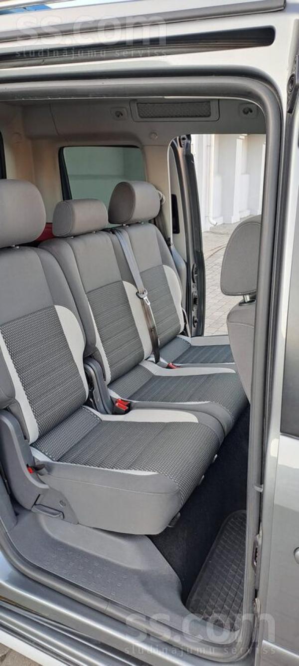 Pelēks Volkswagen Caddy 2013 Liepāja, ar dzinēja tilpumu 2.00 L un nobraukumu 208 tūkst. km par 12200 €, foto 10 vietnē AUTOMOTO.COM.LV
