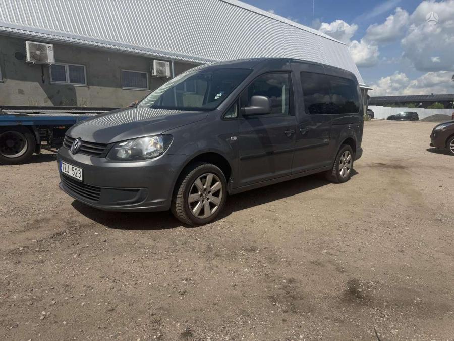 Pelēks Volkswagen Caddy 2013 Kauņa, ar dzinēja tilpumu 1.60 L un nobraukumu 410 tūkst. km par 3900 €, foto 1 vietnē AUTOMOTO.COM.LV