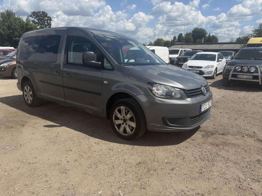 Pelēks Volkswagen Caddy 2013 Kauņa, ar dzinēja tilpumu 1.60 L un nobraukumu 410 tūkst. km par 3900 €, foto 4 vietnē AUTOMOTO.COM.LV
