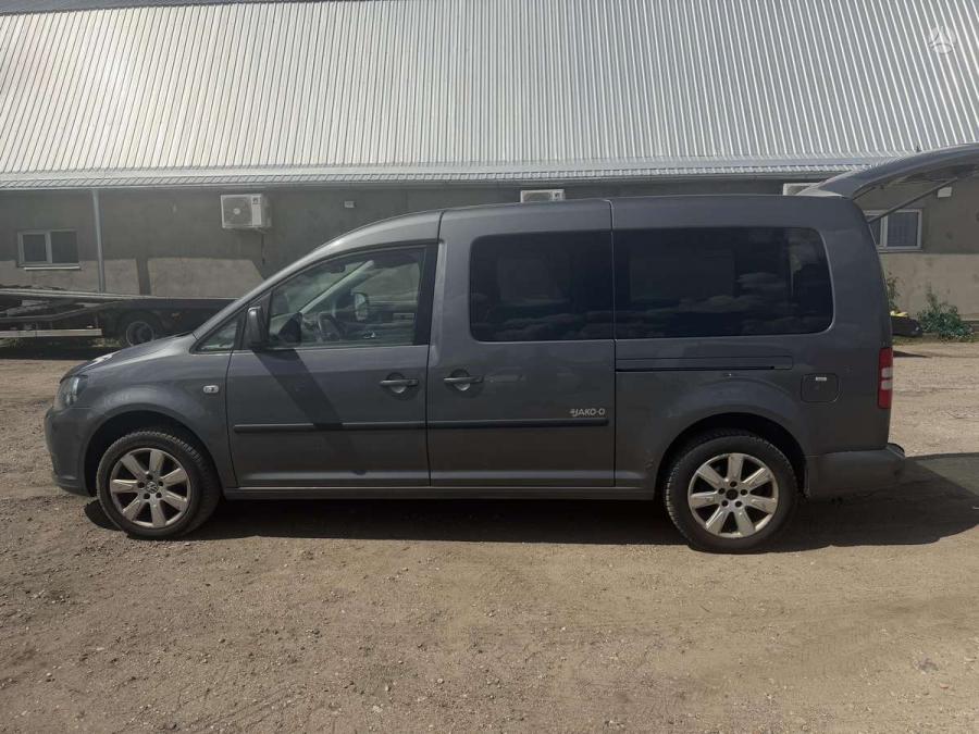 Pelēks Volkswagen Caddy 2013 Kauņa, ar dzinēja tilpumu 1.60 L un nobraukumu 410 tūkst. km par 3900 €, foto 9 vietnē AUTOMOTO.COM.LV