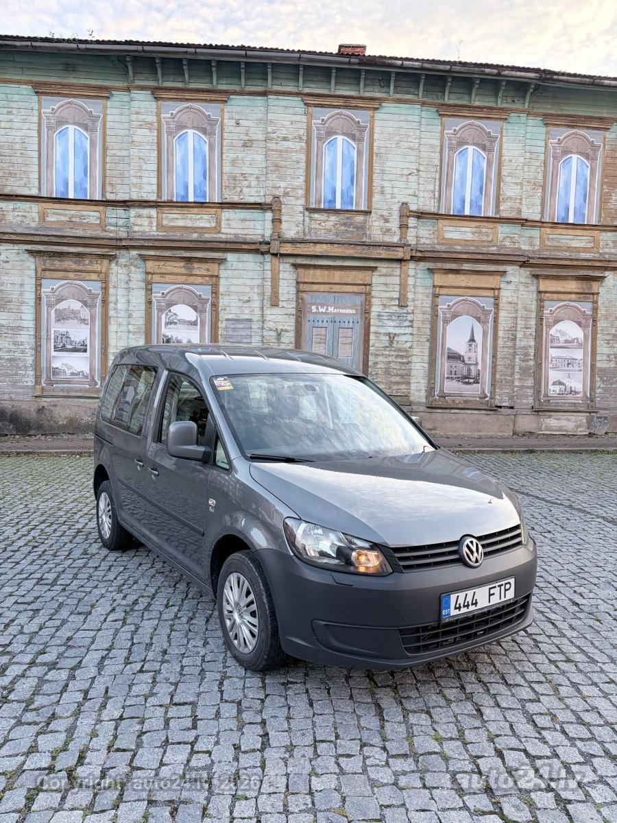 Pelēks Volkswagen Caddy 2013 Tallina, ar dzinēja tilpumu 1.60 L un nobraukumu 261 tūkst. km par 16900 €, foto 4 vietnē AUTOMOTO.COM.LV