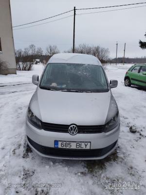 Grey Volkswagen Caddy 2014 in Tallinn, with an engine capacity of 1.60 L and mileage of 189 thousand km for 12900 €, photo  on AUTOMOTO.COM.LV