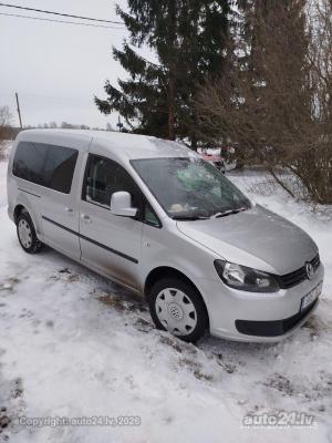 Grey Volkswagen Caddy 2014 in Tallinn, with an engine capacity of 1.60 L and mileage of 189 thousand km for 12900 €, photo 2 on AUTOMOTO.COM.LV