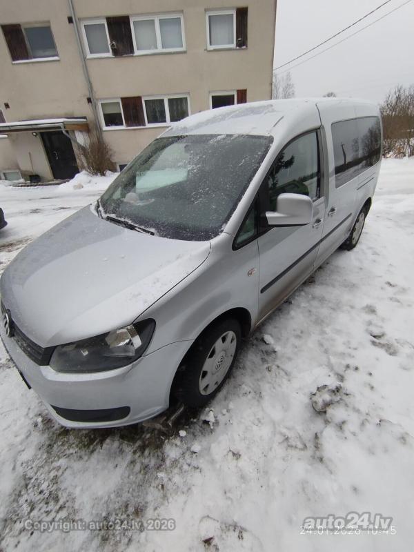 Grey Volkswagen Caddy 2014 in Tallinn, with an engine capacity of 1.60 L and mileage of 189 thousand km for 12900 €, photo 9 on AUTOMOTO.COM.LV