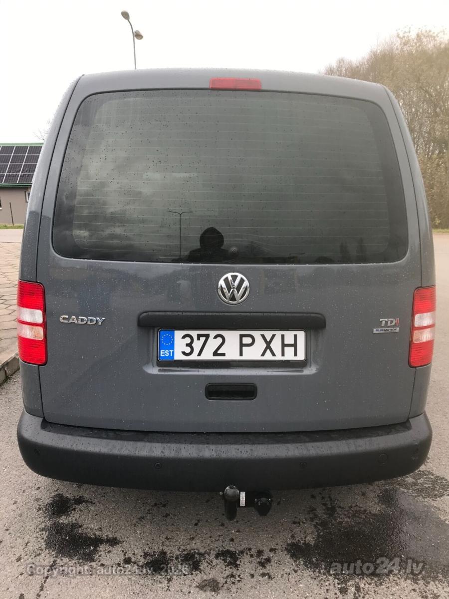 Grey Volkswagen Caddy 2014 in Voru, with an engine capacity of 1.60 L and mileage of 180 thousand km for 4999 €, photo 4 on AUTOMOTO.COM.LV