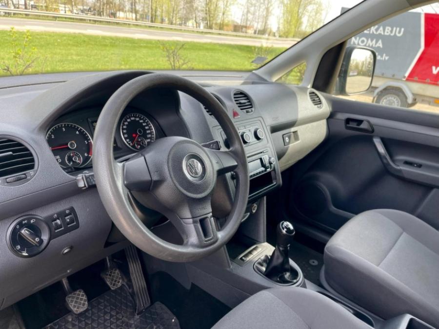 Pelēks Volkswagen Caddy 2014 Rīga, ar dzinēja tilpumu 1.60 L un nobraukumu 0 tūkst. km par 6200 €, foto 7 vietnē AUTOMOTO.COM.LV