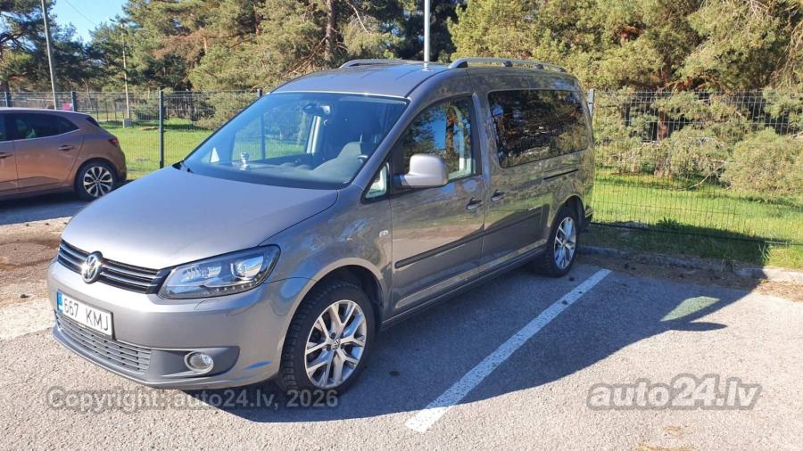 Grey Volkswagen Caddy 2015 in Tallinn, with an engine capacity of 1.60 L and mileage of 190 thousand km for 16500 €, photo 4 on AUTOMOTO.COM.LV