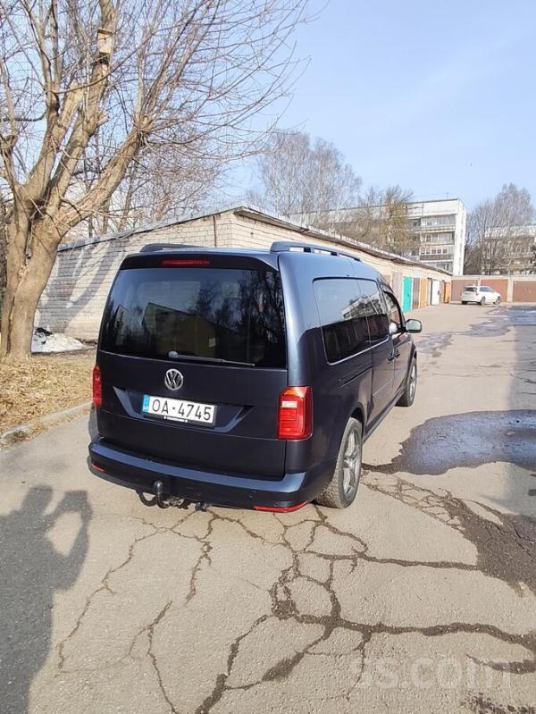Pelēks Volkswagen Caddy 2015 Rīga, ar dzinēja tilpumu 2.00 L un nobraukumu 241 tūkst. km par 13400 €, foto 2 vietnē AUTOMOTO.COM.LV