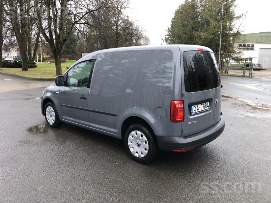 Grey Volkswagen Caddy 2016 in Ogre, with an engine capacity of 2.00 L and mileage of 0 thousand km for 7250 €, photo 3 on AUTOMOTO.COM.LV