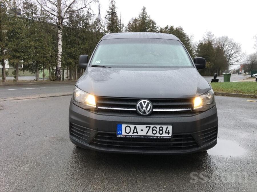 Grey Volkswagen Caddy 2016 in Ogre, with an engine capacity of 2.00 L and mileage of 0 thousand km for 7250 €, photo 10 on AUTOMOTO.COM.LV