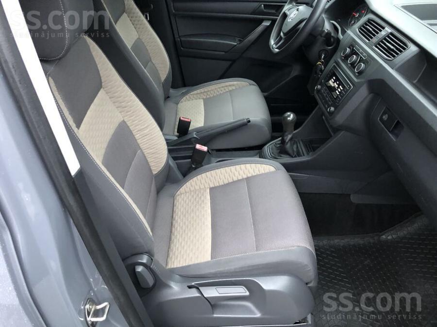 Grey Volkswagen Caddy 2016 in Ogre, with an engine capacity of 2.00 L and mileage of 0 thousand km for 7250 €, photo 22 on AUTOMOTO.COM.LV