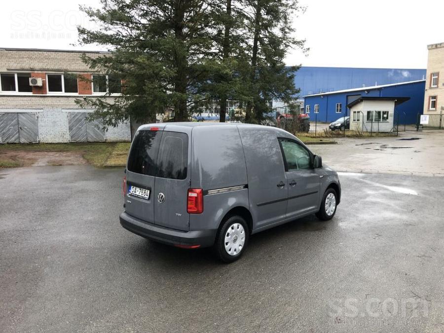 Grey Volkswagen Caddy 2016 in Ogre, with an engine capacity of 2.00 L and mileage of 0 thousand km for 7250 €, photo 32 on AUTOMOTO.COM.LV