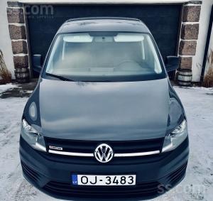 Pelēks Volkswagen Caddy 2019 Liepāja, ar dzinēja tilpumu 2.00 L un nobraukumu 46 tūkst. km par 19800 €, foto 3 vietnē AUTOMOTO.COM.LV