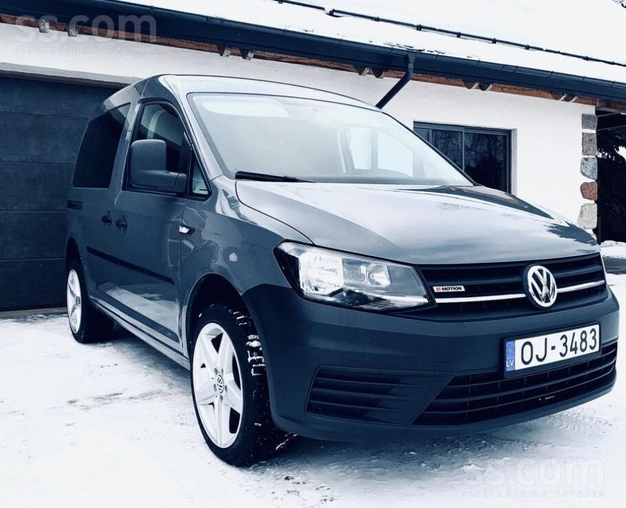 Pelēks Volkswagen Caddy 2019 Liepāja, ar dzinēja tilpumu 2.00 L un nobraukumu 46 tūkst. km par 19800 €, foto 19 vietnē AUTOMOTO.COM.LV