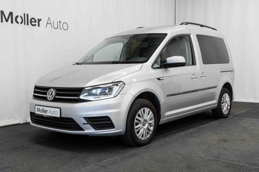 Pelēks Volkswagen Caddy 2019 Tallina, ar dzinēja tilpumu 2.00 L un nobraukumu 185 tūkst. km par 15900 €, foto 1 vietnē AUTOMOTO.COM.LV