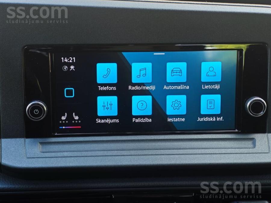 Pelēks Volkswagen Caddy 2022 Saldus, ar dzinēja tilpumu 2.00 L un nobraukumu 184 tūkst. km par 16900 €, foto 13 vietnē AUTOMOTO.COM.LV
